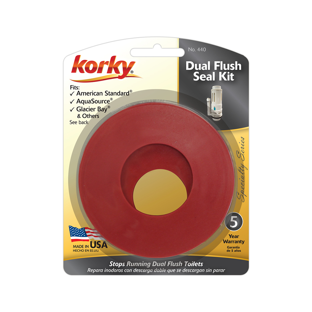 Dual Flush Toilet Seal Kit - Korky